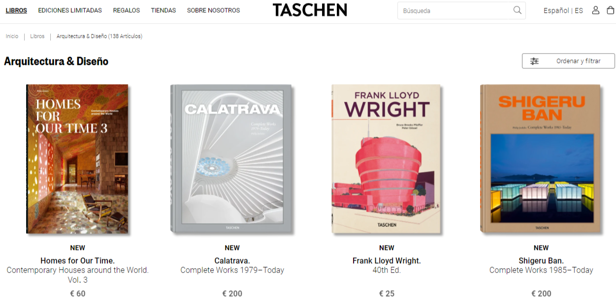 TASCHEN: Libros. Arquitectura & Diseño – Arquitectonico